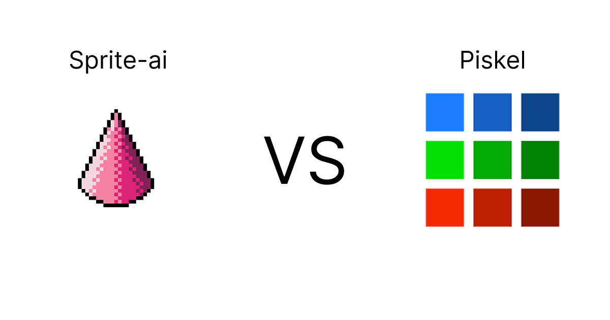 Piskel vs Sprite AI — which one saves you more time? | Sprite-AI