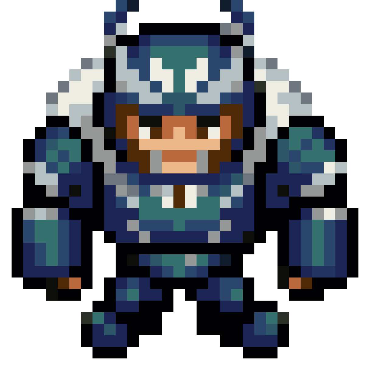A single pixel art lily pad, top-down view, flo... | Sprite-AI