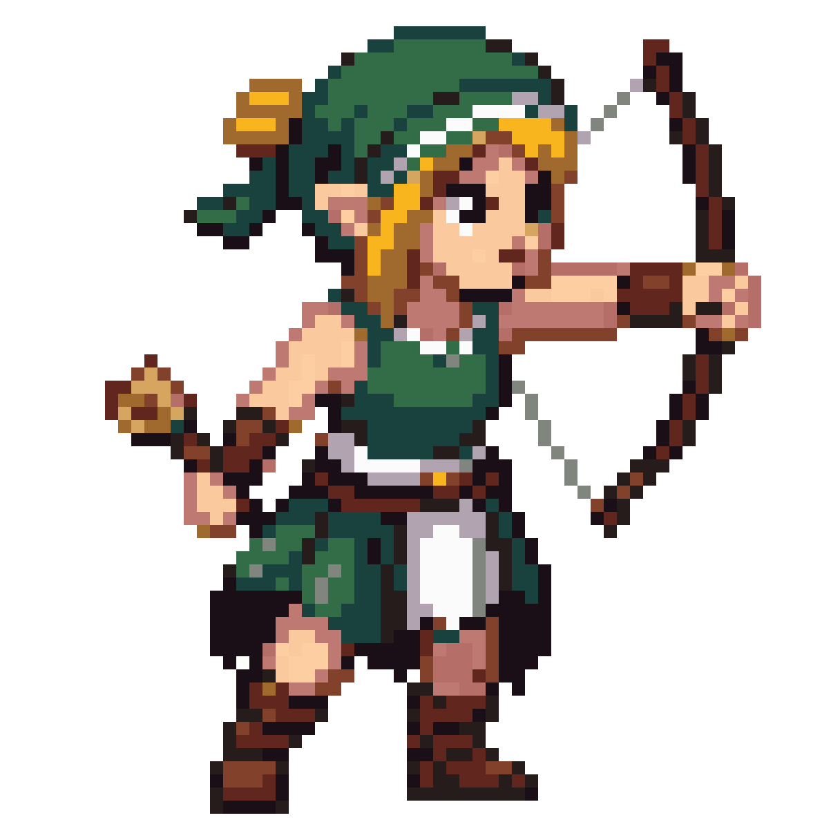 32x32 pixel art, horizontal color gradient bar,... | Sprite-AI